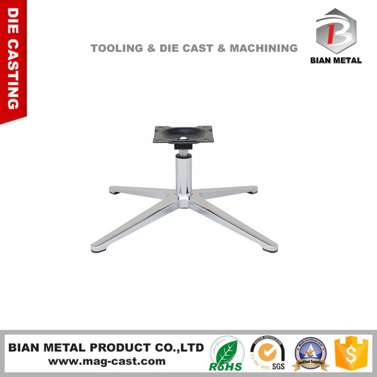 Furniture Components die Design and casting for office Chair Base Table ...